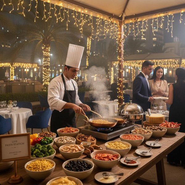 Live Pasta Station - Catering Dubai