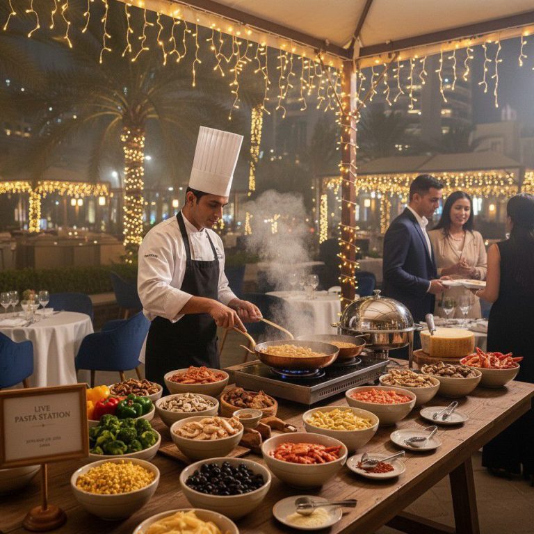 Live Pasta Station - Catering Dubai